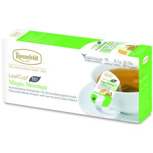 LeafCup® žolelių arbata "Magic Moringa" 15 vnt | Sorpreso.lt