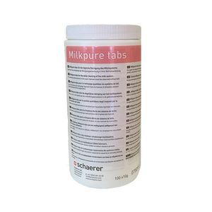 SCHAERER pieno sistemos valymo tabletės "Milkpure tabs" 100 vnt ...